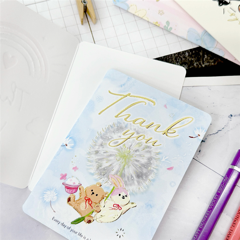 四季紙品禮品 42K謝卡 小謝卡 TK1530-66~71 - 四季紙品禮品-卡片、日誌、月曆、筆記設計印刷的專家！